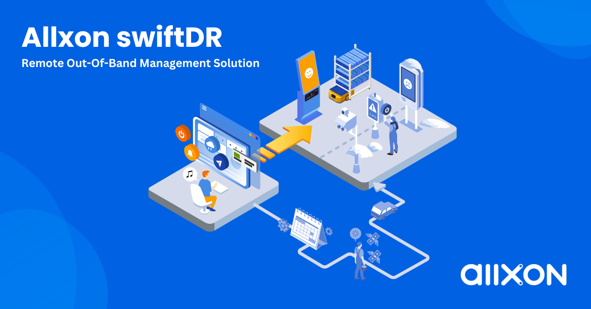 Allxon swiftDR - Remotly Control Edge AI Devices | Solutions | Allxon Inc.
